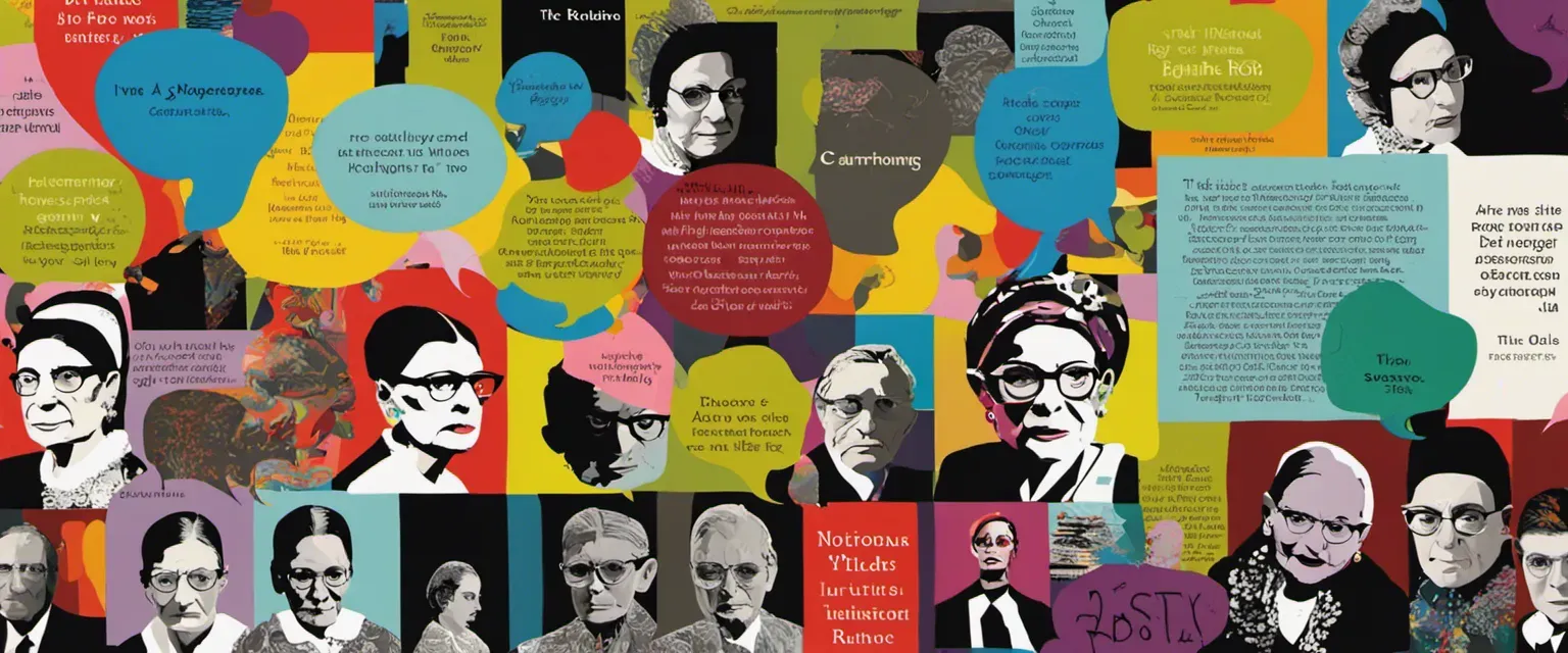 Championing Justice: Notable Insights from Notorious RBG - Booksplease